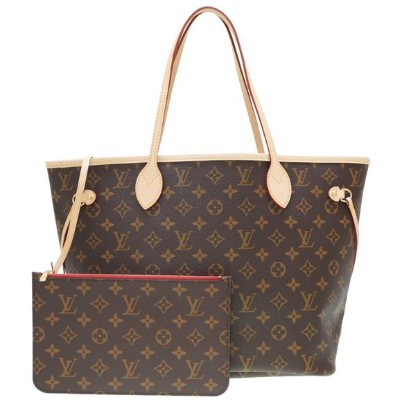 Louis Vuitton | Bags | Louis Vuitton Monogram Neverfull Mm Tote Bag ...